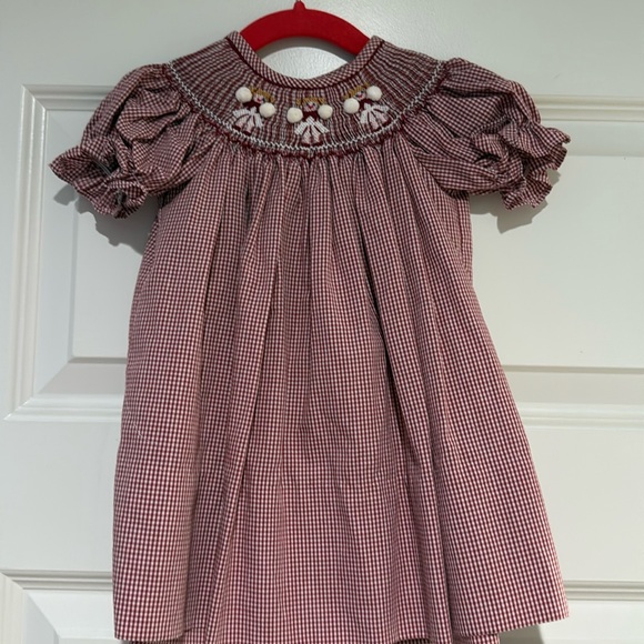 Dresses | Smocked Dress Cheerleader Details | Poshmark